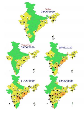India Meteorological Department on Twitter: "Under the influence of this Low Pressure Area and ...