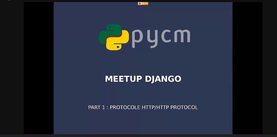 Python Cameroun on Twitter: "Beginning of meetup #pycm join us https://t.co/iNiMwQuDeG via the ...
