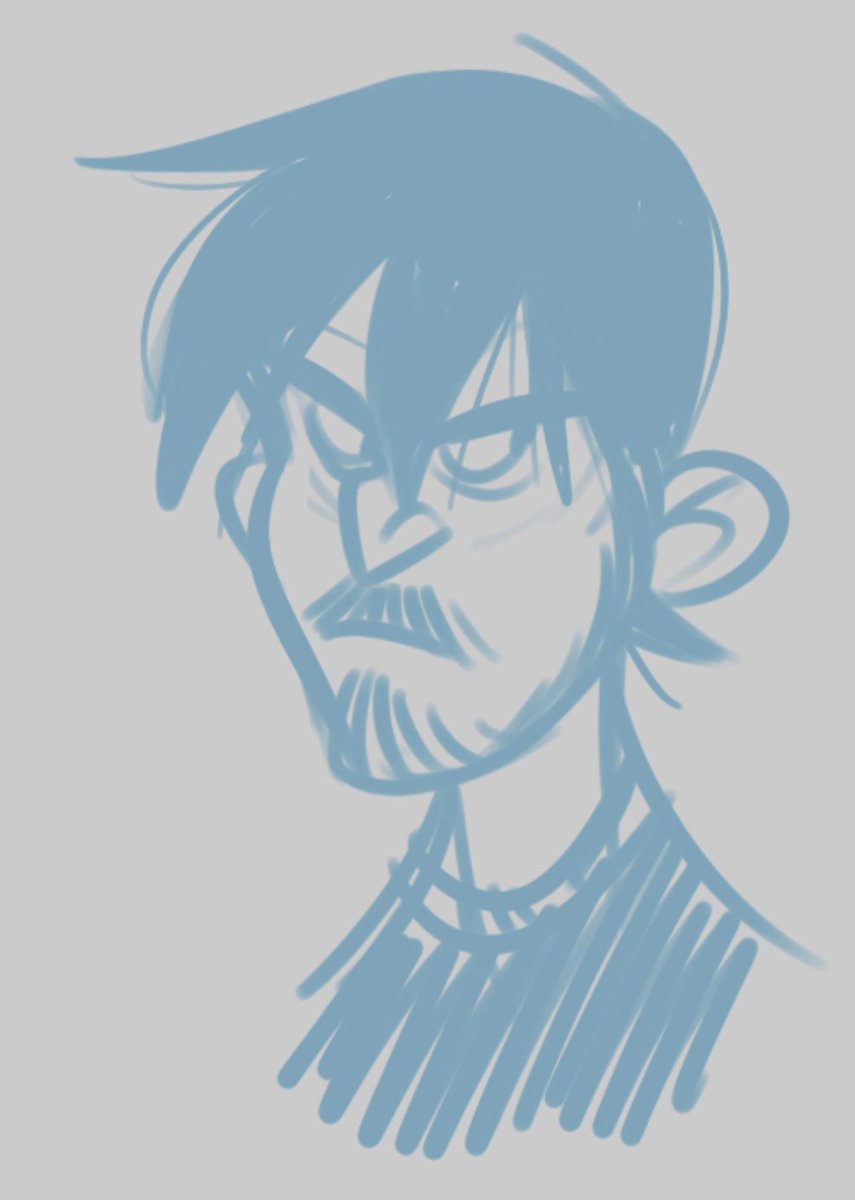 「Idk if I ever mentioned this, but I used to draw Alex like a」Trying ...