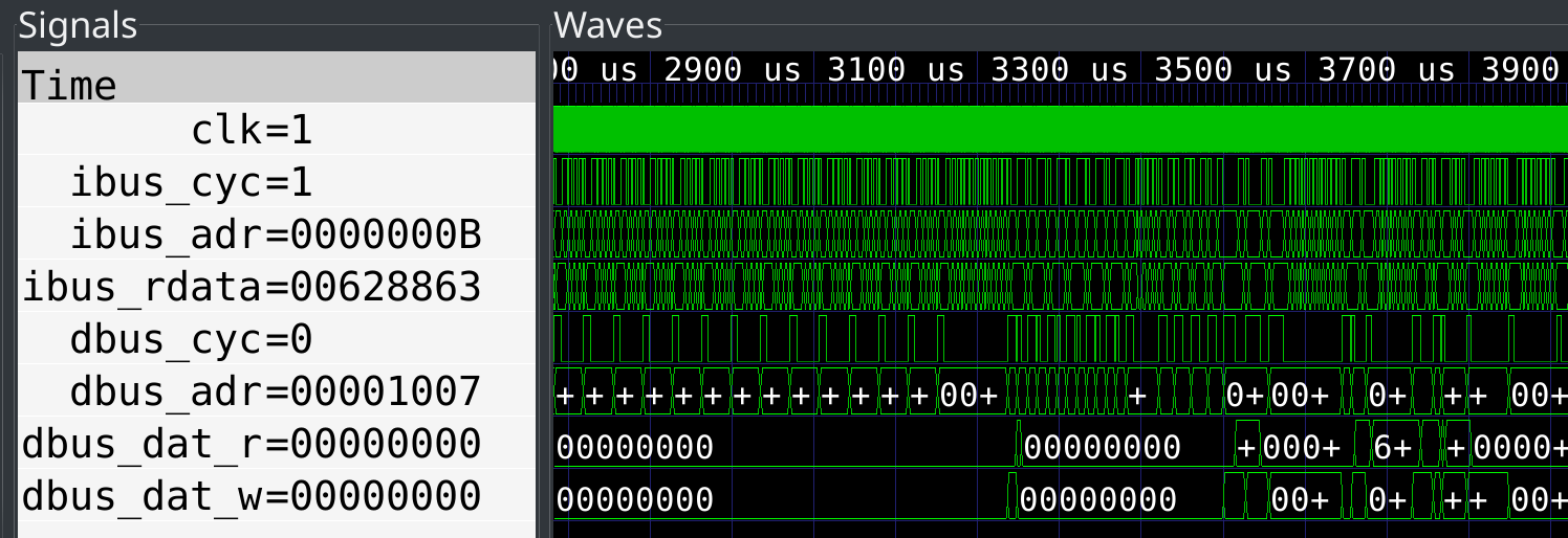 whitequark on Twitter: "made a VCD emitter that uses CXXRTL debug information…