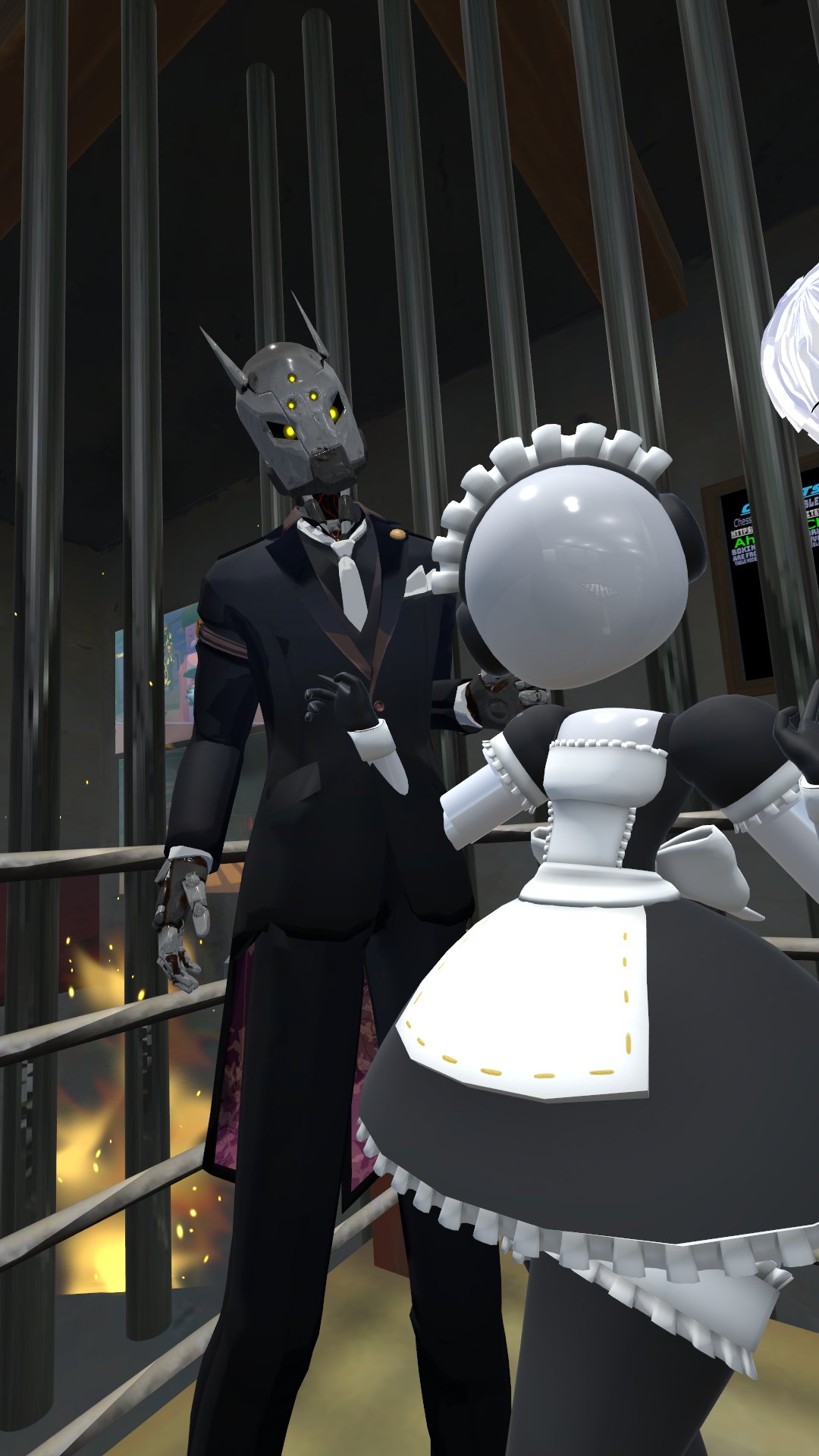 B The Bot on Twitter: "Cleaning service with a Glados photobomb #VRChat https://t.co/RclMbl0Cpq ...