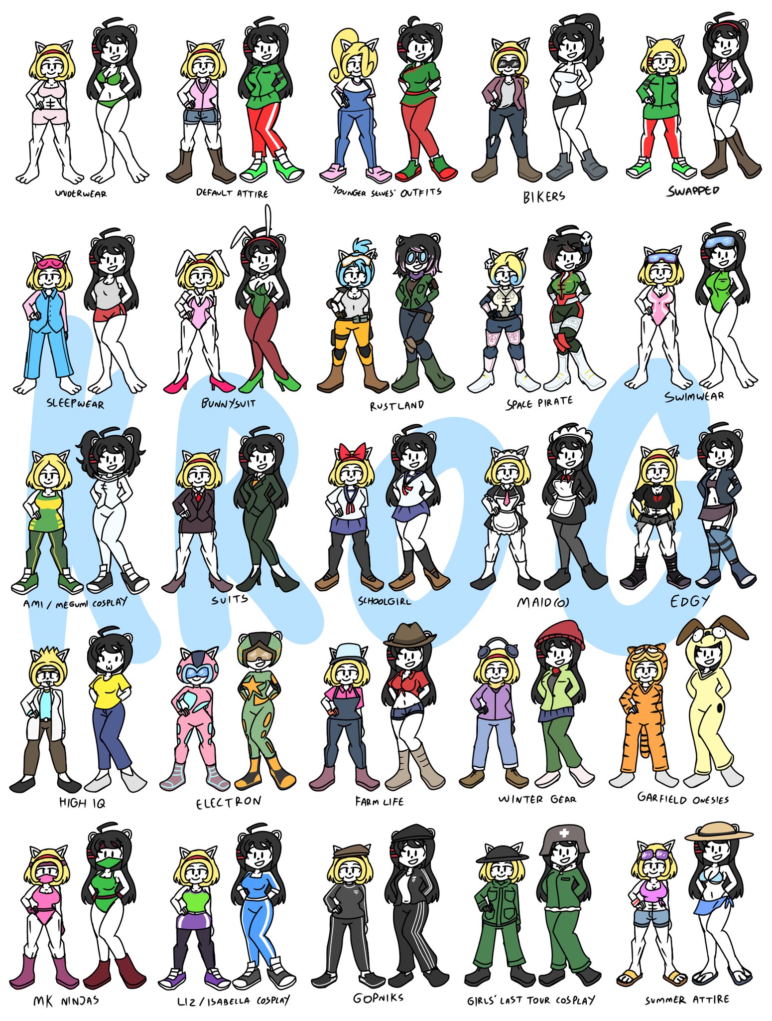 Homestuck Ministrife Sprites Chibi Cheery Sagirist [$15] Axle's