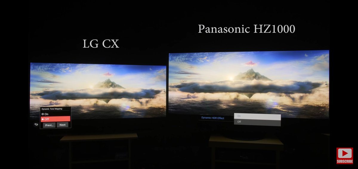 مقارنة Panasonic OLED HZ1000 ضد LG OLED CX اخذ بعض النقاط فقط - المسلسل ...