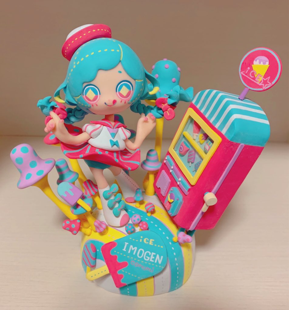 conomi on Twitter: "アイス擬人化フィギュアの女の子 : imogen ice gril : imogen part1 https://t.co/rtmWeY1haa ...