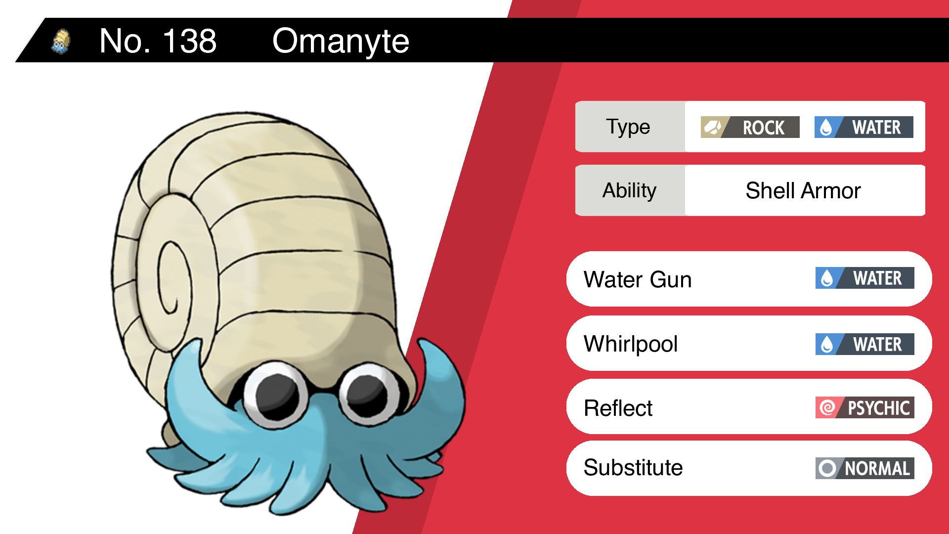 Pokemon Omanyte Evolution