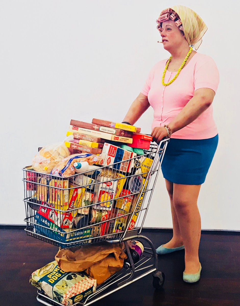 Duane Hanson Supermarket Shopper