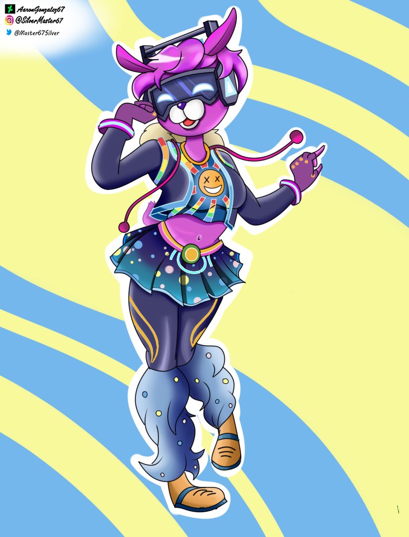 SilverMaster67 🎨 on Twitter: "🎵🎊 Dj Bop Dances~ Fortnite 🎵🎊 - She's the party queen for the ...