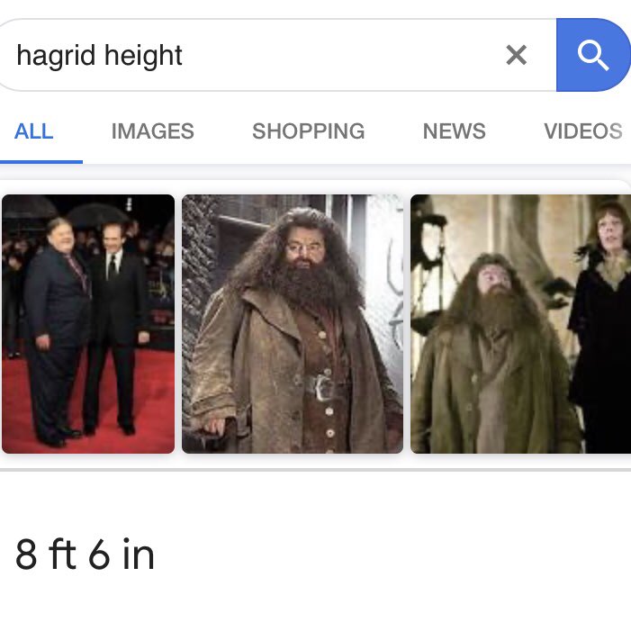 Hagrid In Real Life Height