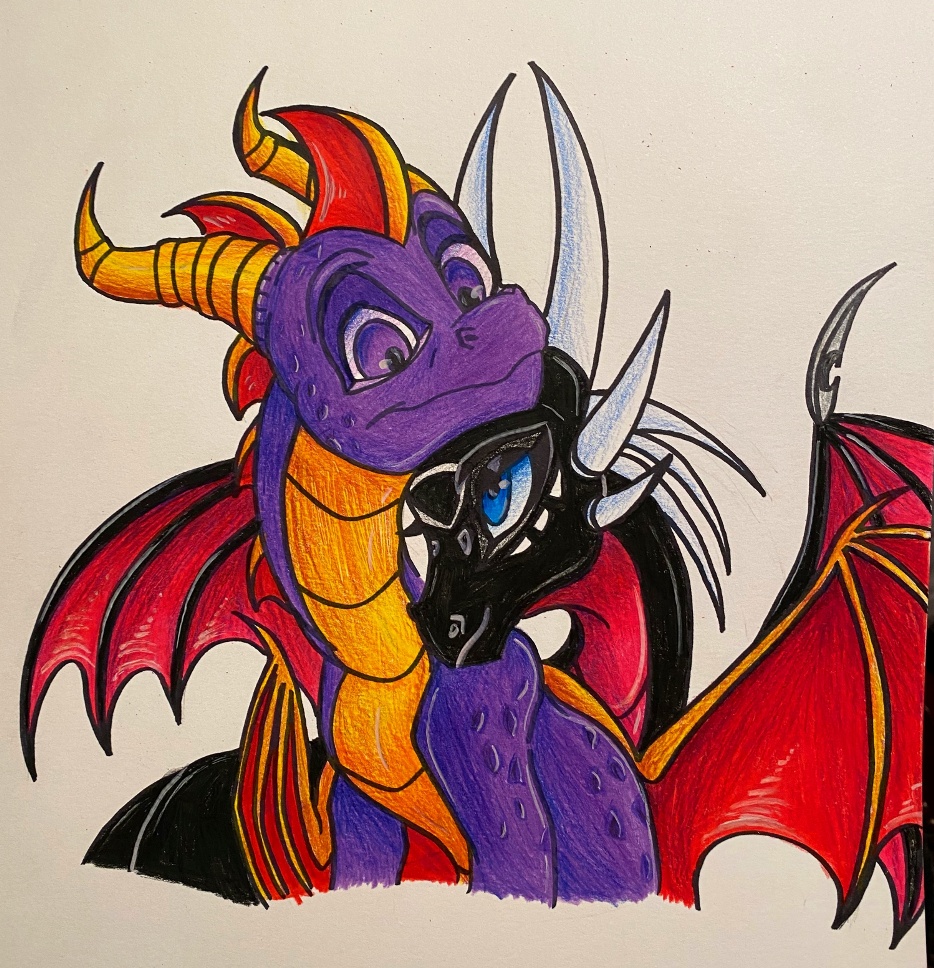 Spyro And Cynder Have Eggs