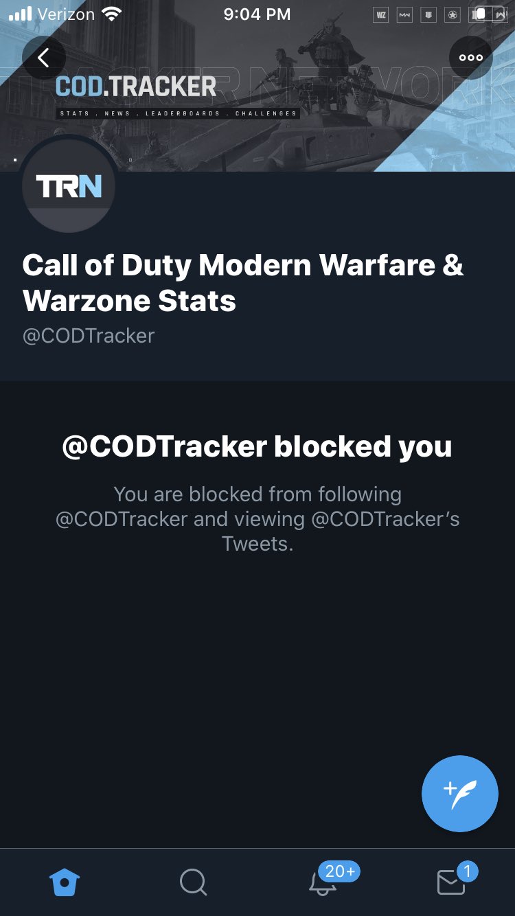 ModernWarzone on Twitter: "Oh, and to top it off, before tagging @CODTracker in the original ...