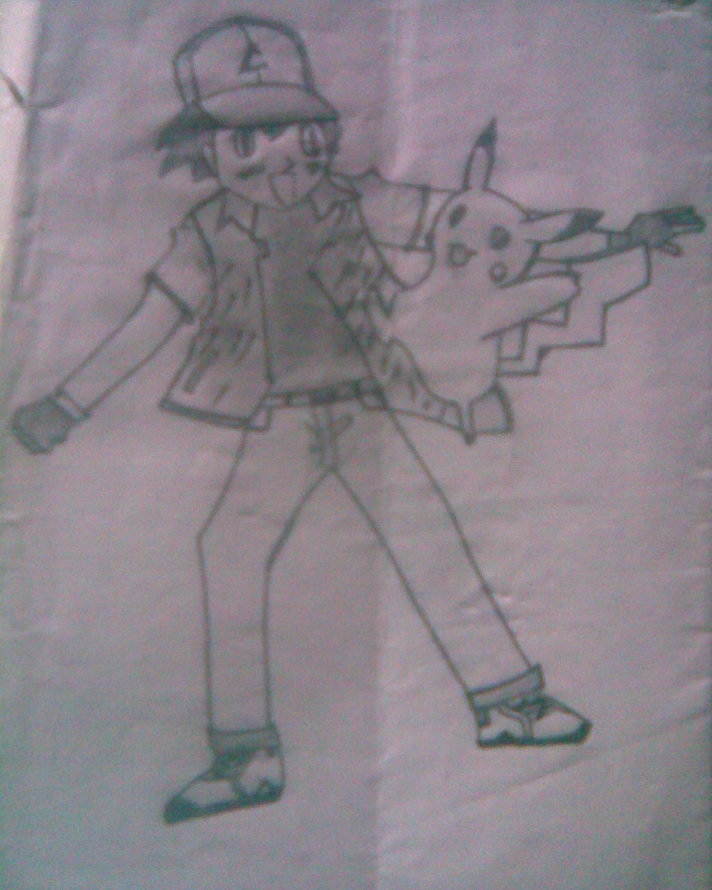 Pokemon Drawings In Pencil Ash