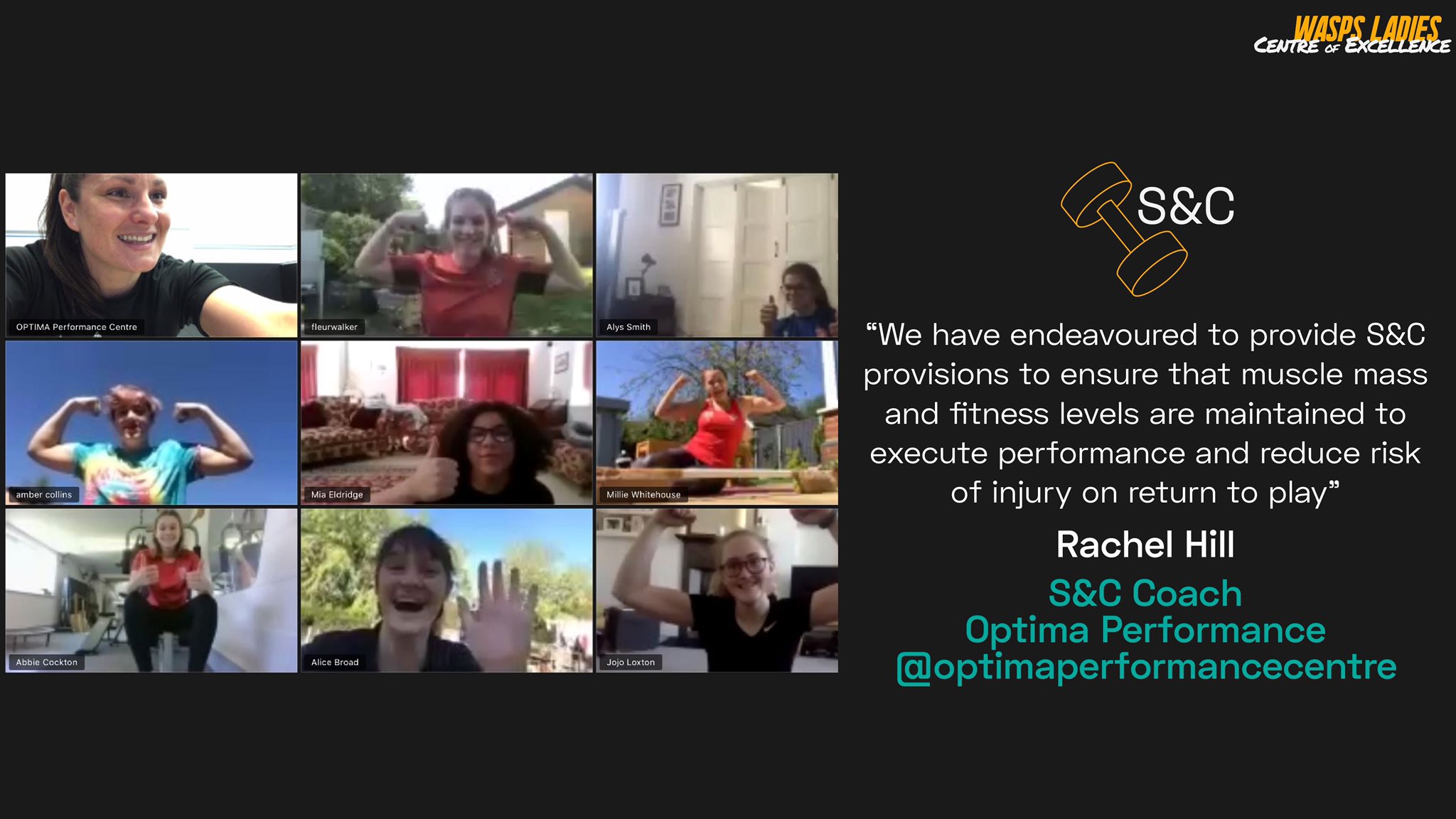 Wasps Women on Twitter: "Our Centre of Excellence have been busier than ever this lockdown🐝 ...