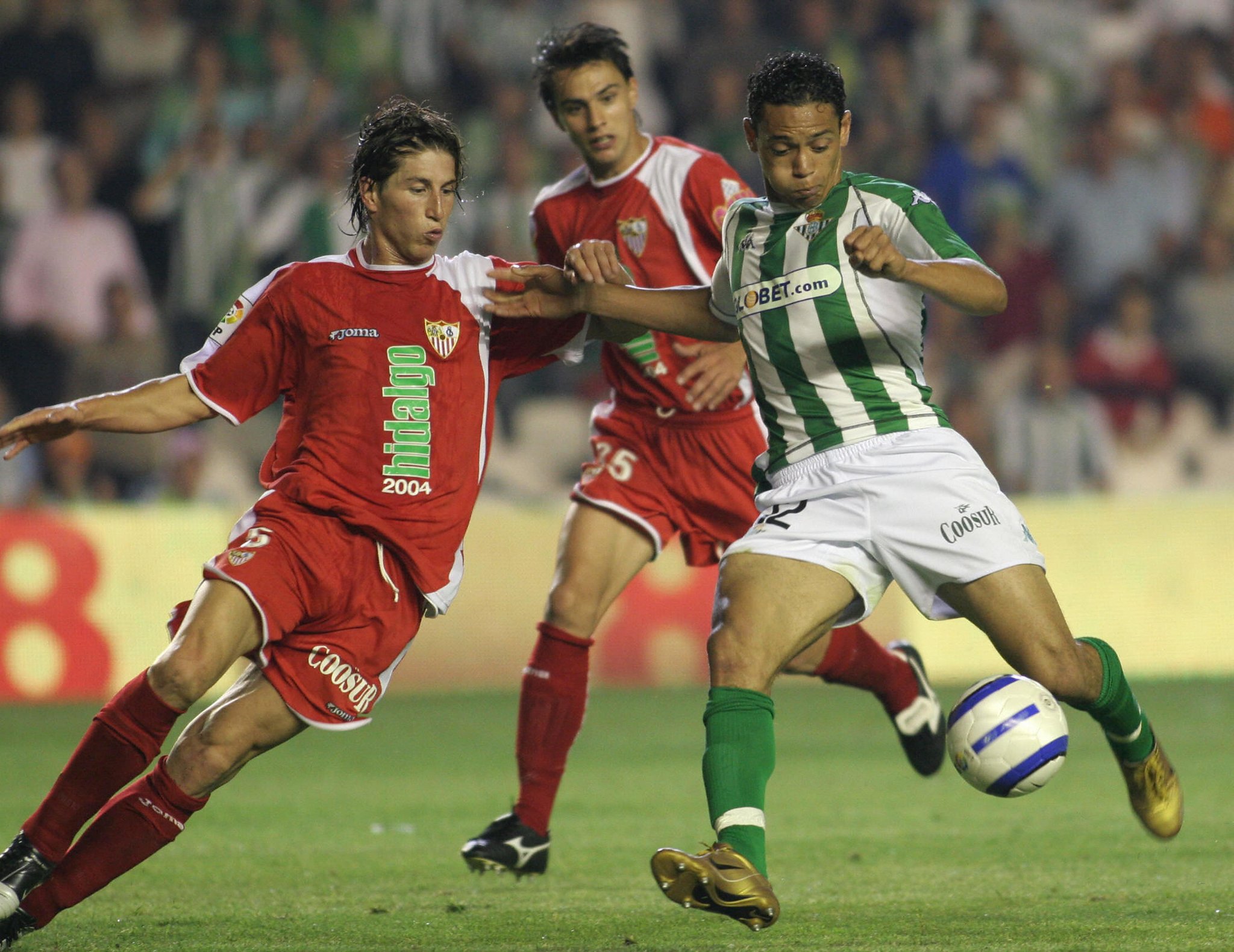 ESPN Brasil on Twitter: "⚽🔙🇪🇸⁣ ⁣ Ricardo Oliveira, do Betis, e Sérgio Ramos (e David Prieto, ao ...