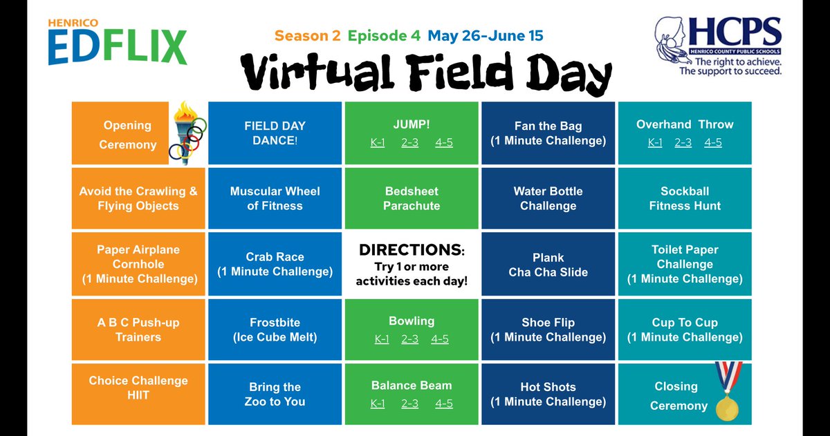 HCPS Innovative Learning on Twitter: "Sad about missing field day this ...