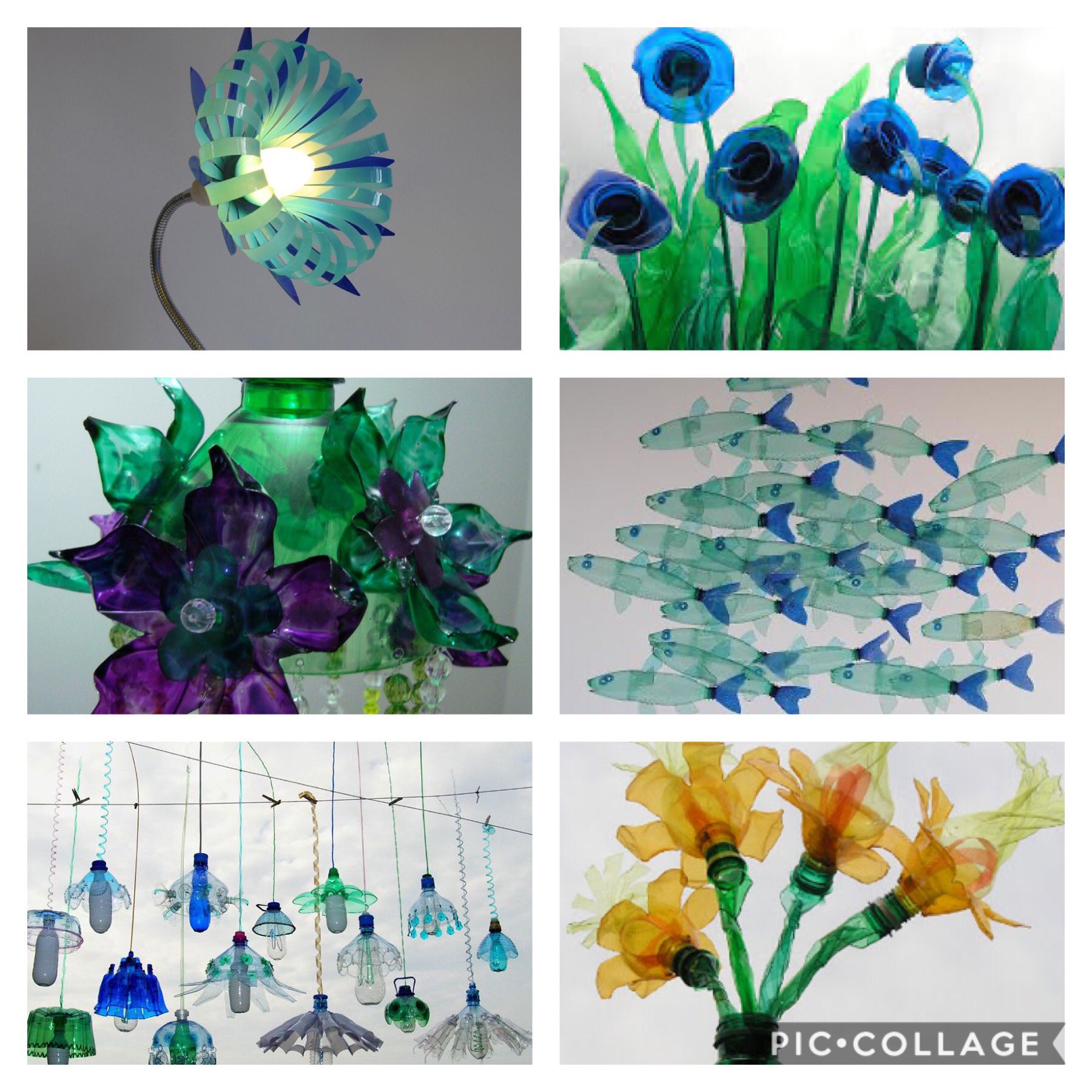 Recycled Art With Plastic Bottles Plastic Art Projects Because