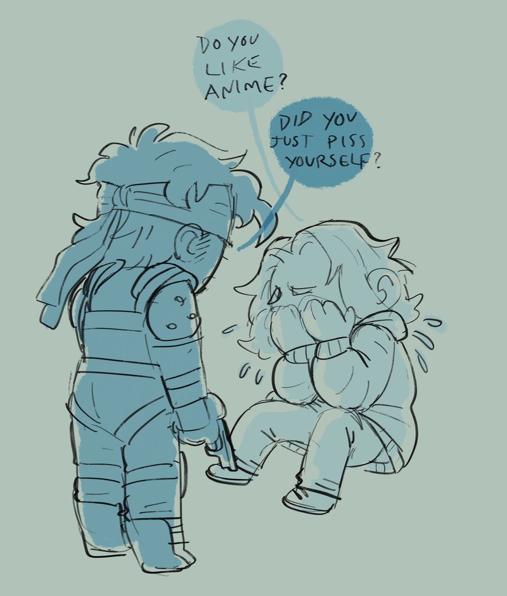 「playing around w mgs oc.............i hope u enjoy her 」Dave Scheeleの漫画