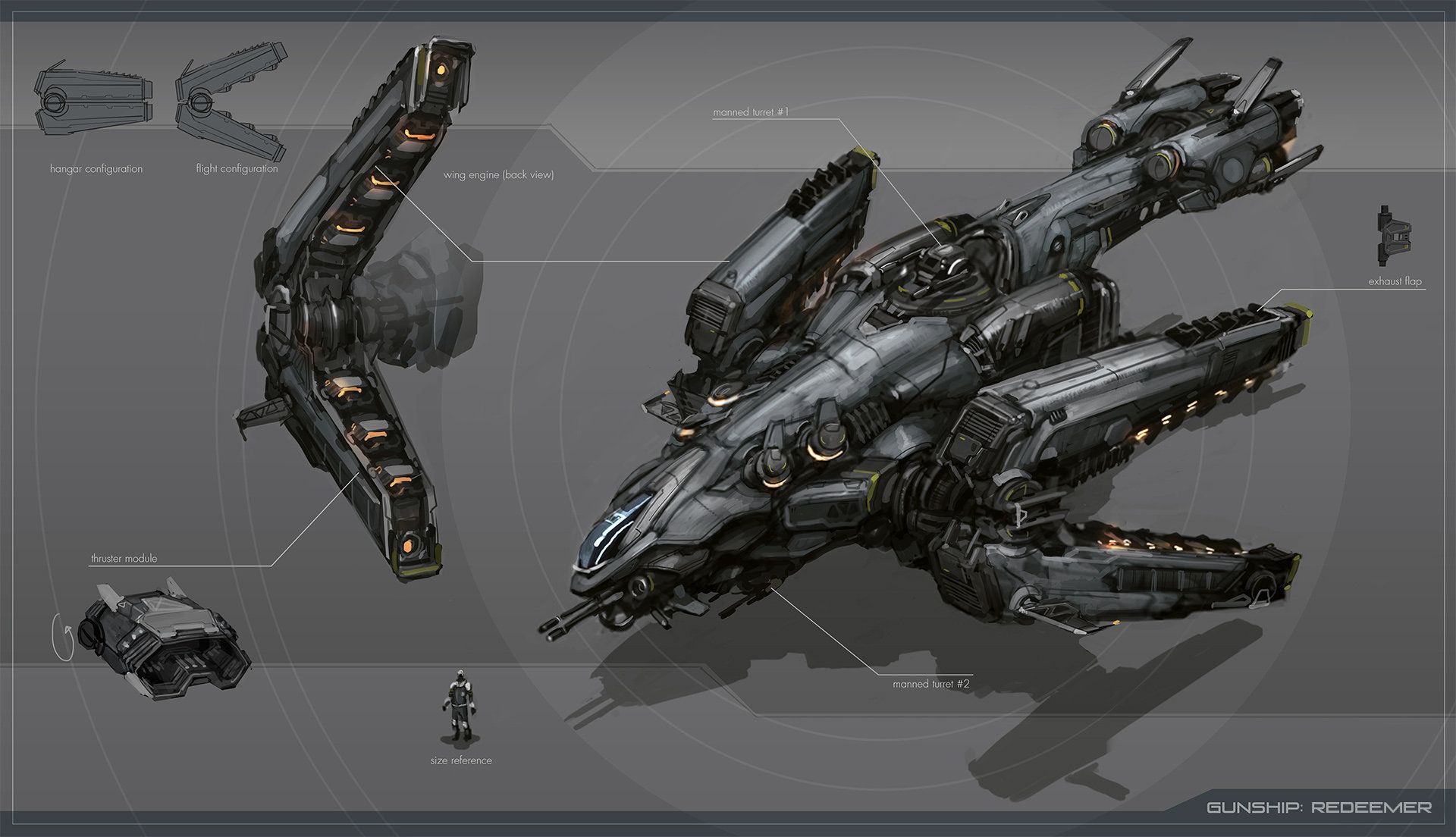 Concept Gunship