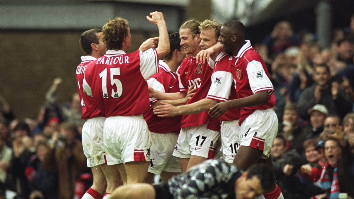 1997/98 ????: Arsenal ???????: Arsene Wenger ???????: Seaman, Dixon ...