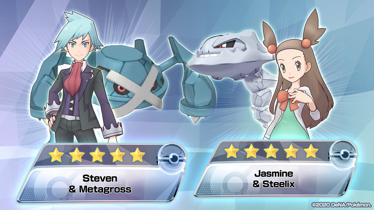 Steven And May Pokemon