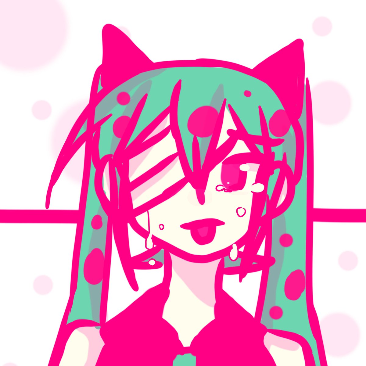 「#vocaloidsongredraw I drew this quickly 」|meekieのイラスト