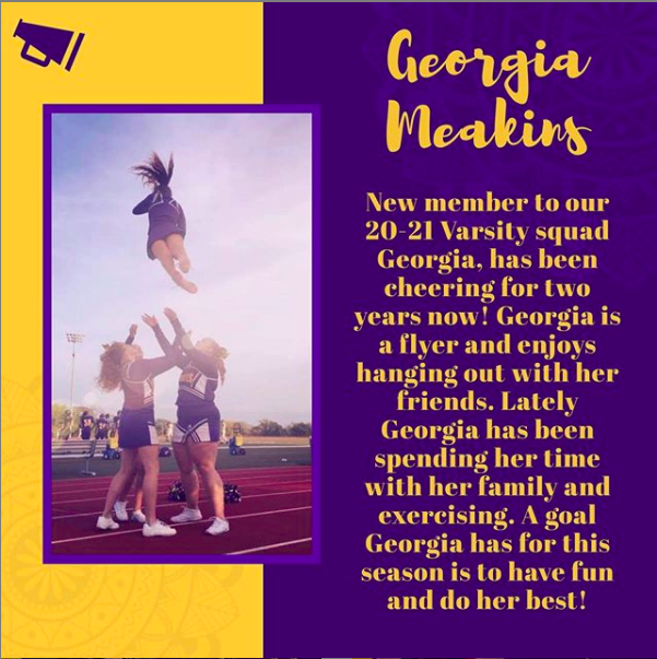 Varsity Cheerleader Quotes COUNTDOWN TILL SENIOR NIGHT: 2 DAYS 💛,