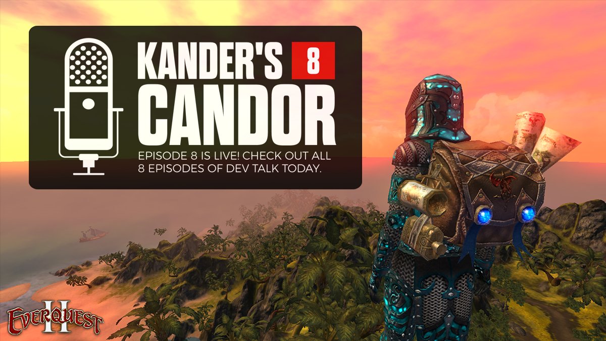 EQ2 Twitter - Episode 8 of Kander's Candor is here! Missed the first ...