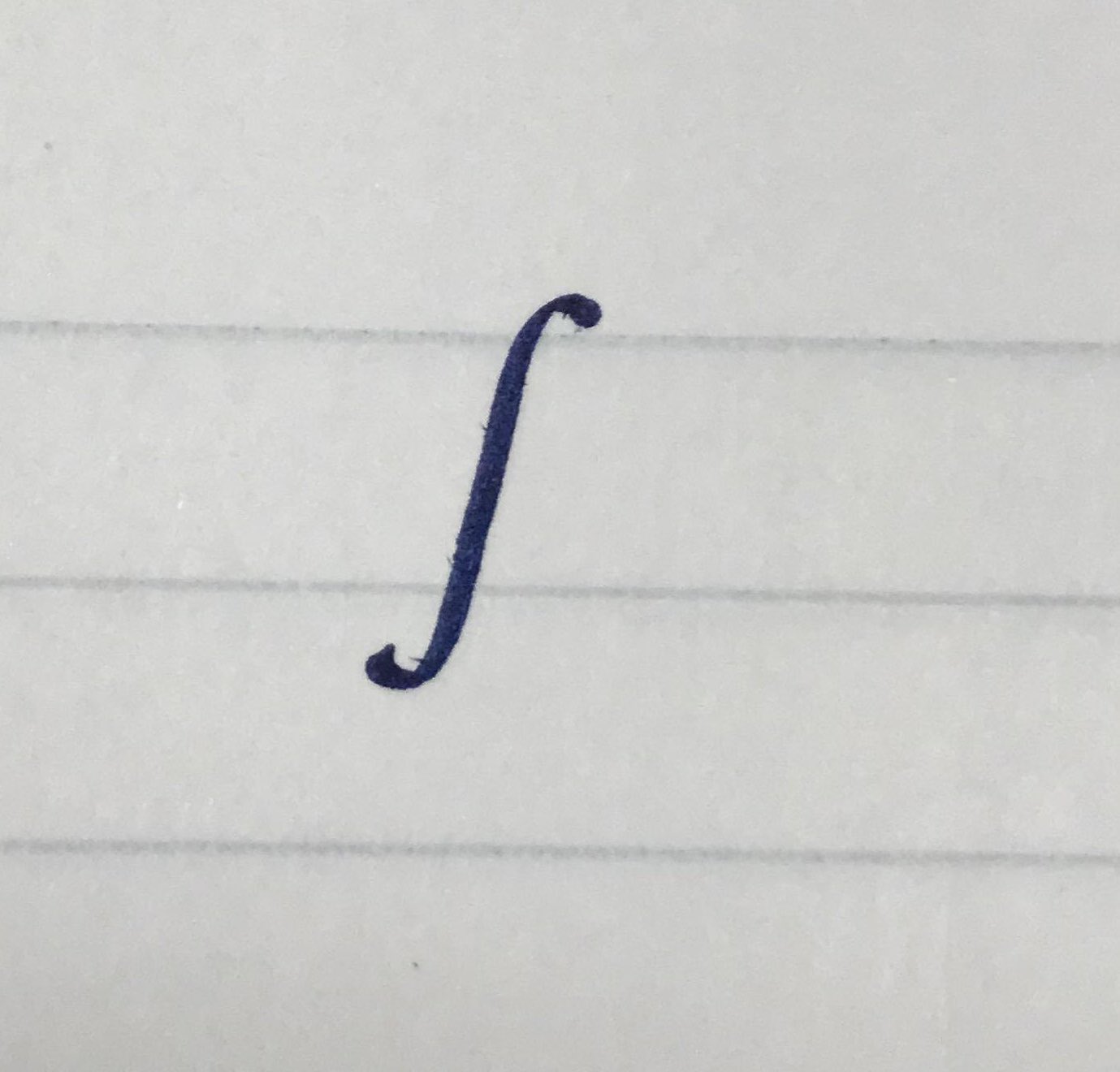 Integral Sign