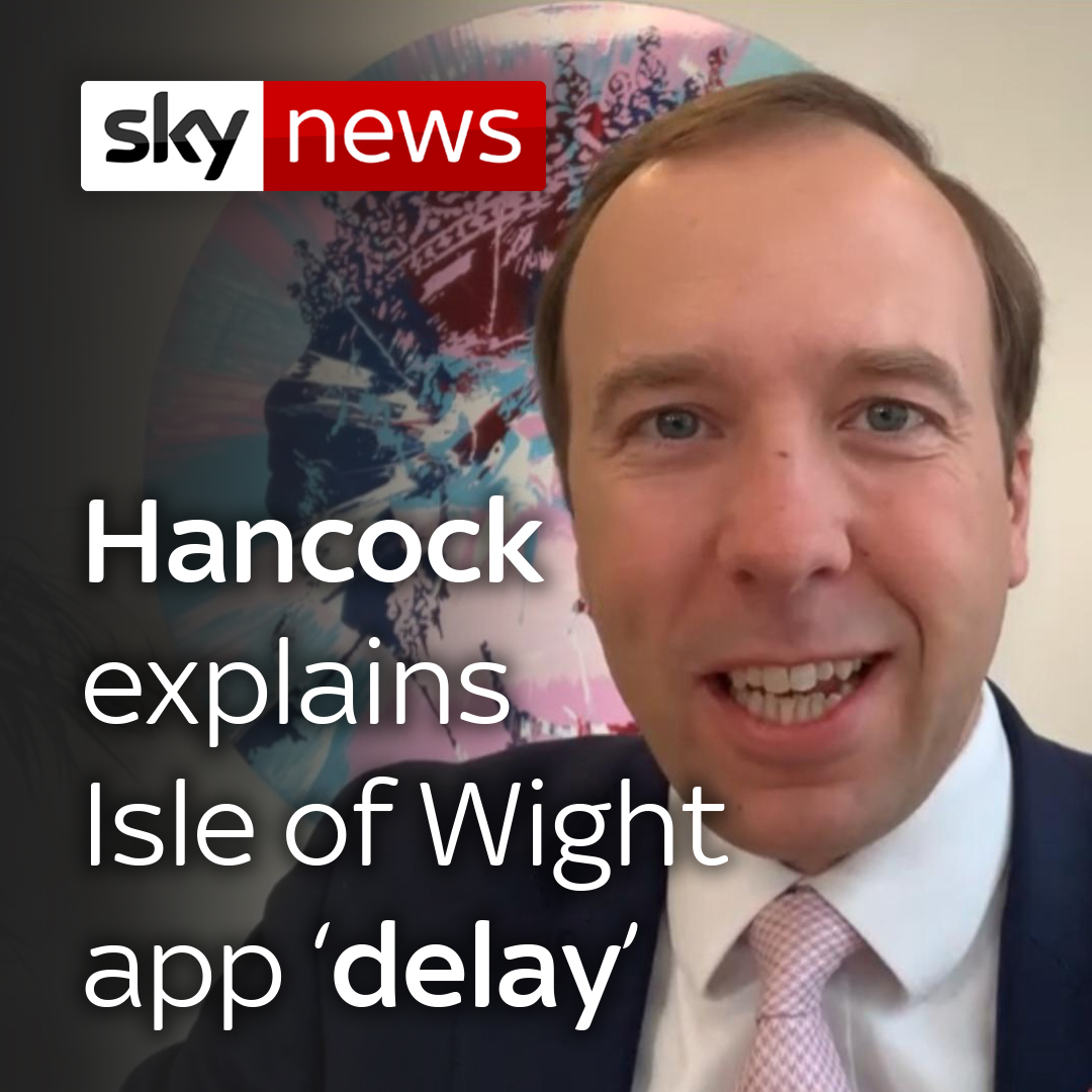 Matt Hancock Explains Why The Test And Trace Scheme Will Not Yet