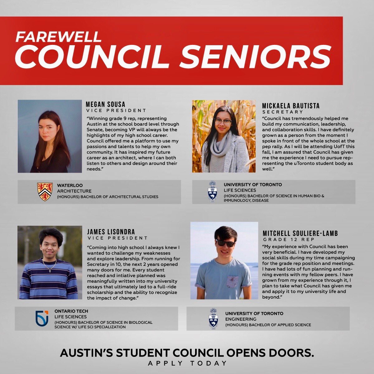 Student Council Secretary