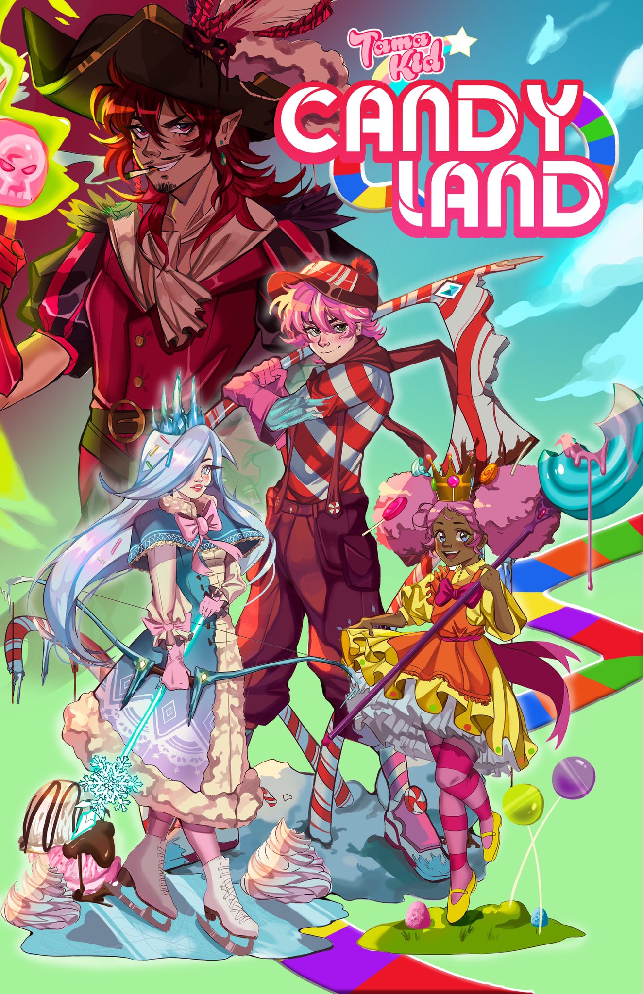 Candy Land Characters Evolution Lord Licorice