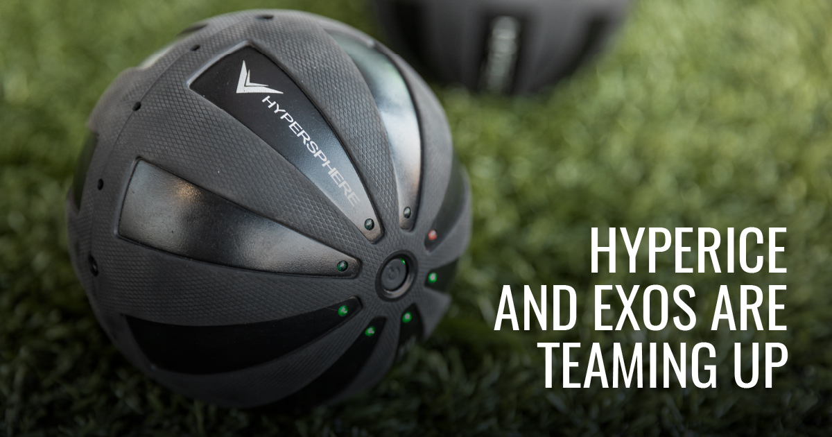 Presenting the recovery dream team: EXOS and Hyperice. ? We know that ...