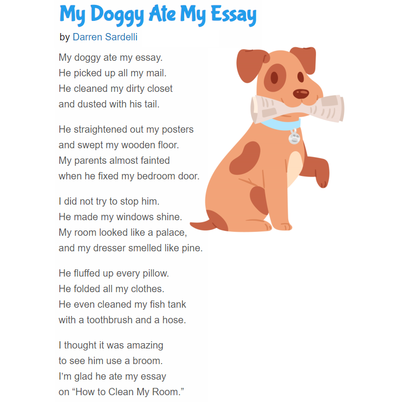 Funny Short Animal Poems