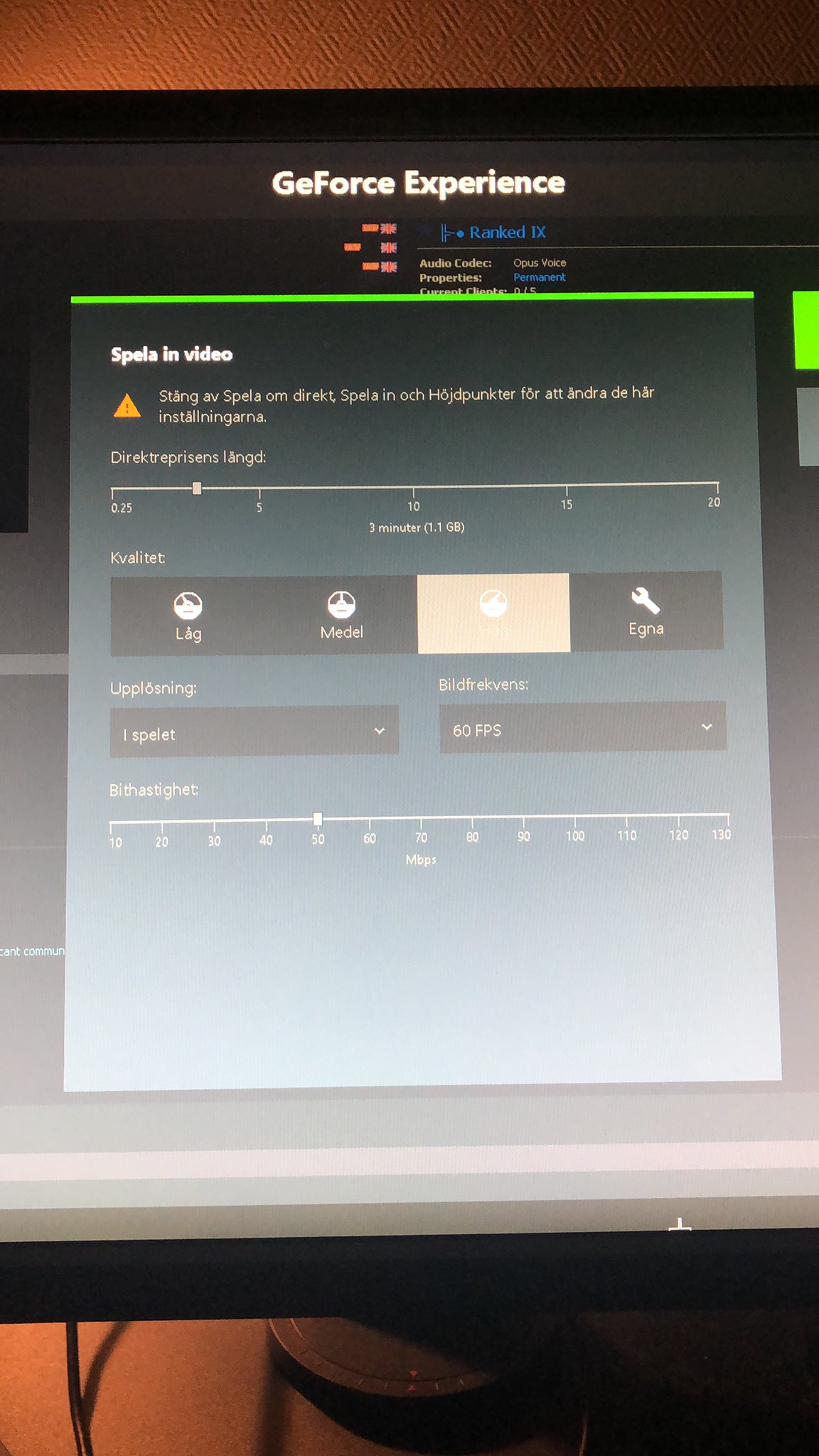Spoit on Twitter: "These are the settings I use for shadowplay for those of you who’s wondering ...