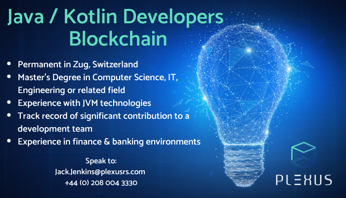 Plexus on Twitter: "A #FinTech innovation firm based in #Zug are looking for #backend #Java / # ...