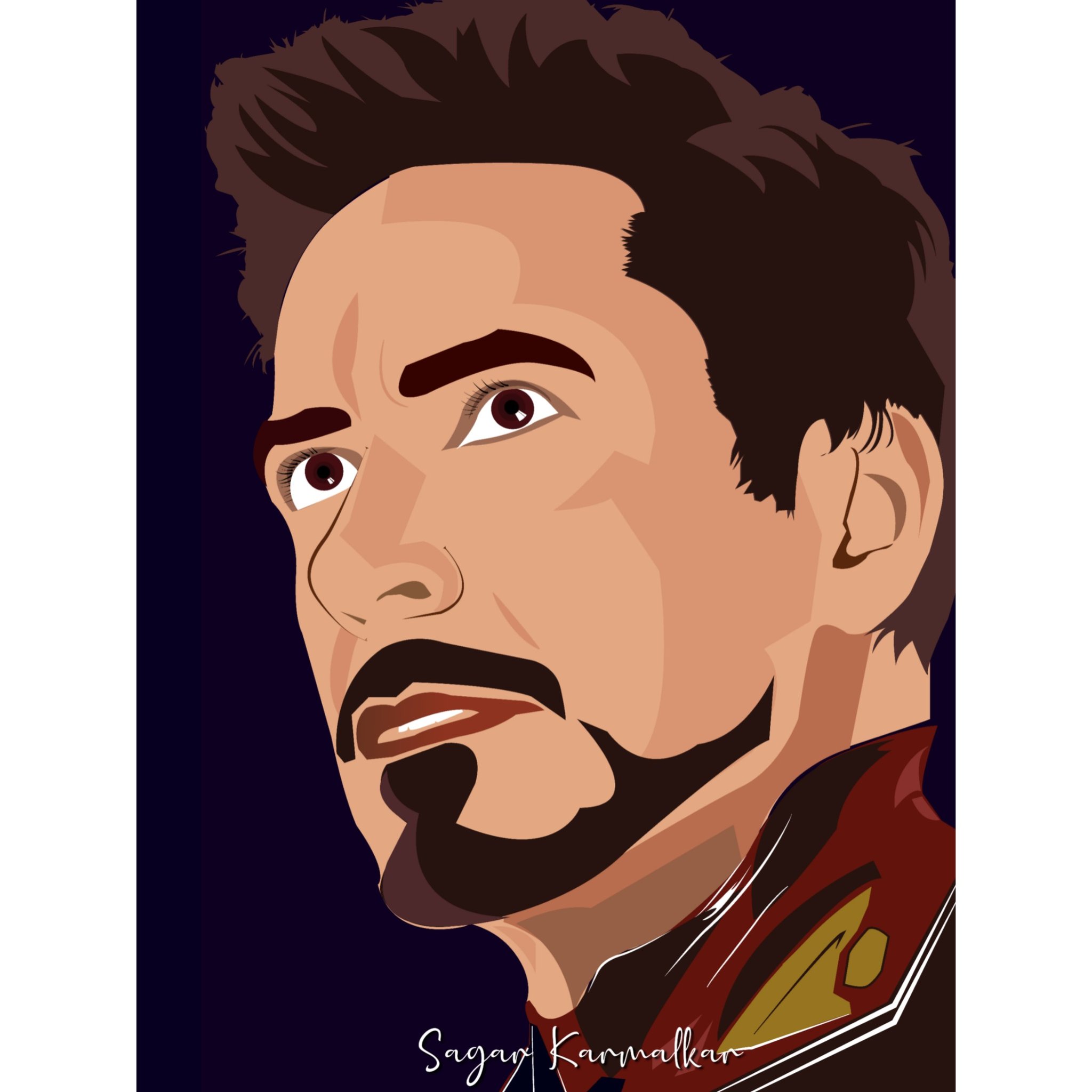 Tony Stark Vector