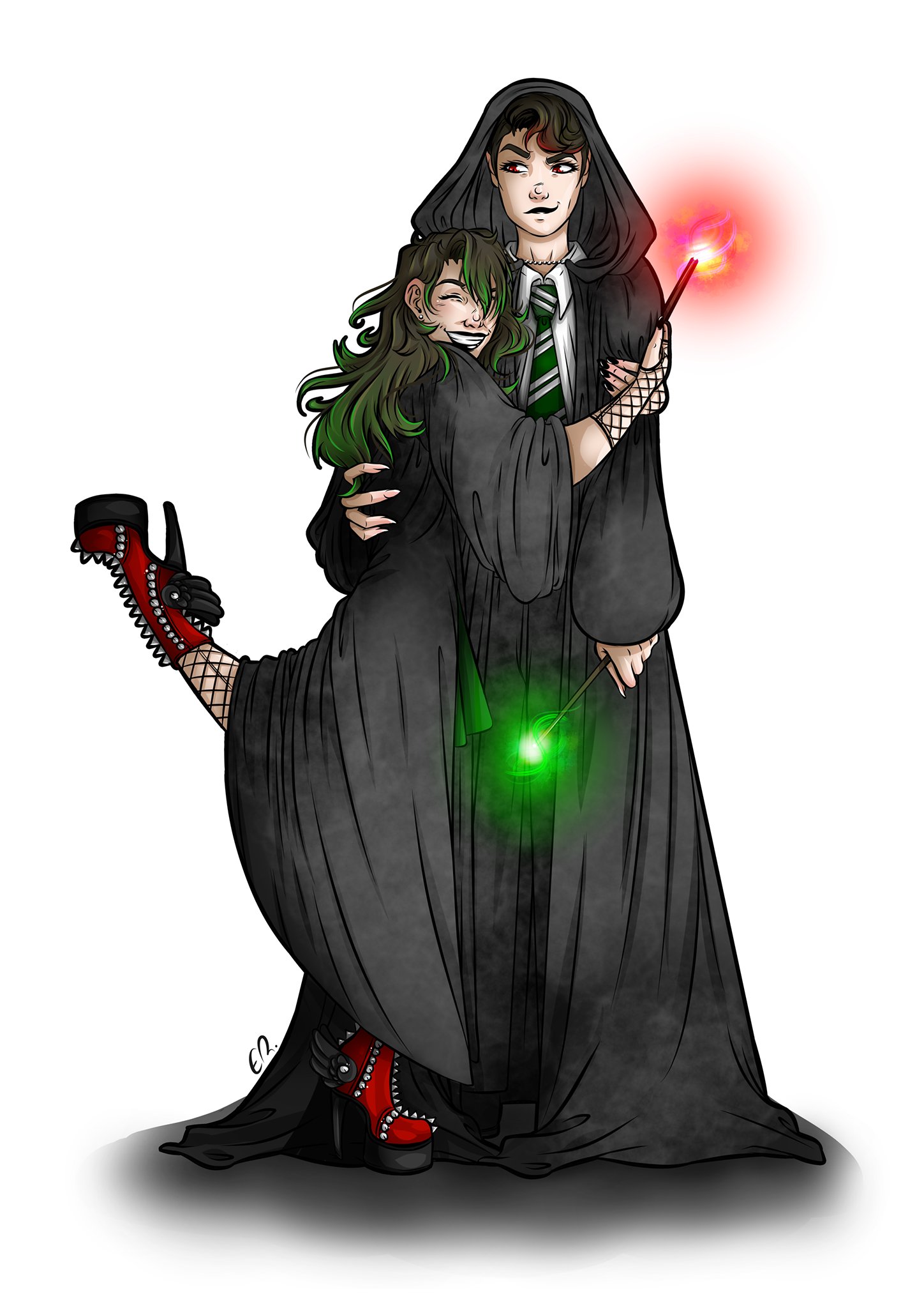 Tom Riddle And Harry Potter Fan Art