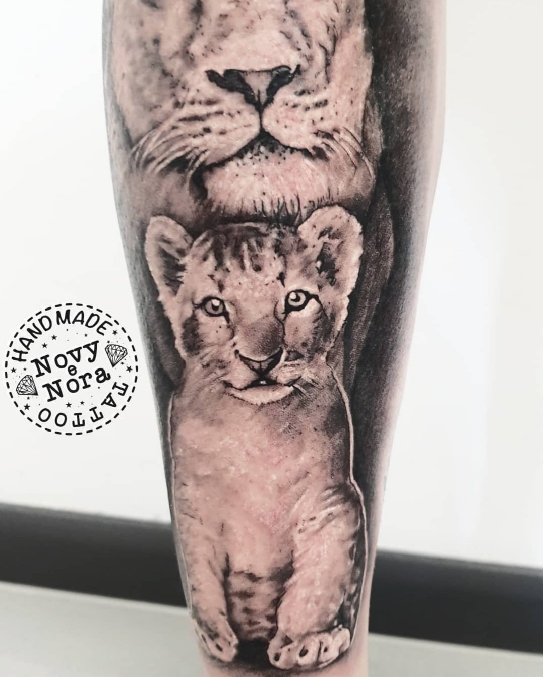 Lion Family Tattoo