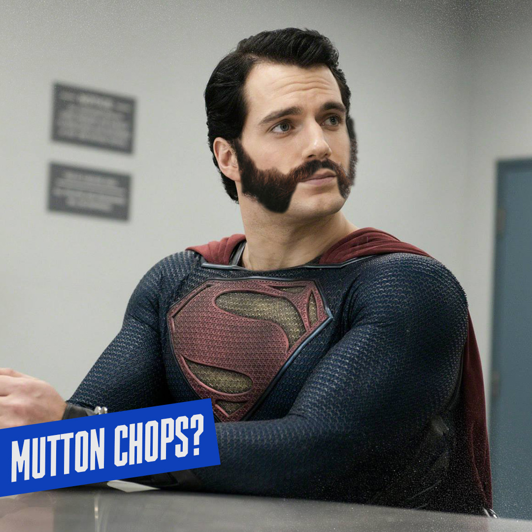 Superman With A Beard