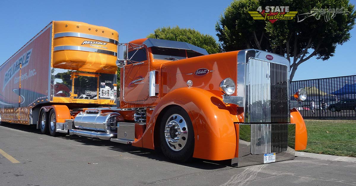 Lowered Peterbilt