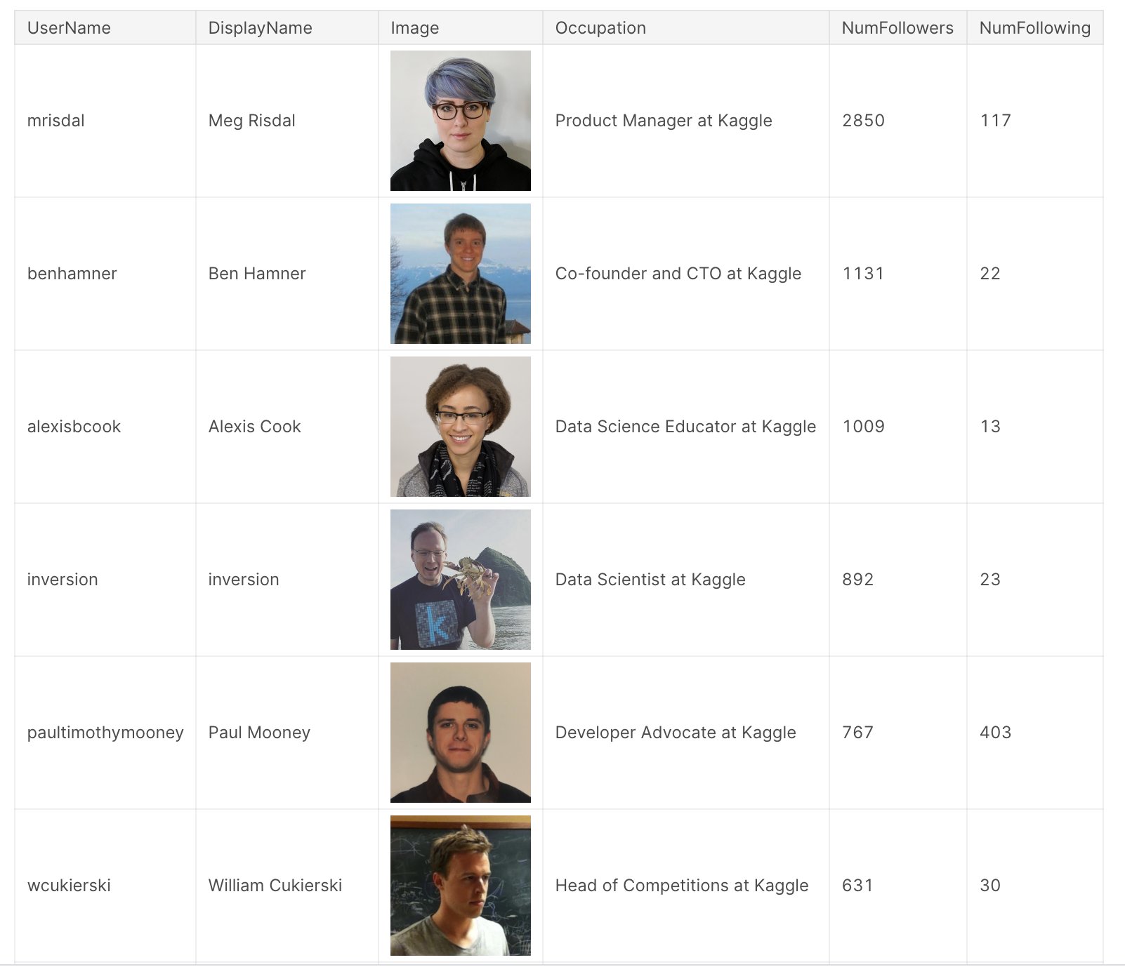 Kaggle on Twitter: "Have you ever wondered... 👩🏽‍💻 who works at Kaggle? 🗺️ where Kaggle staff ...