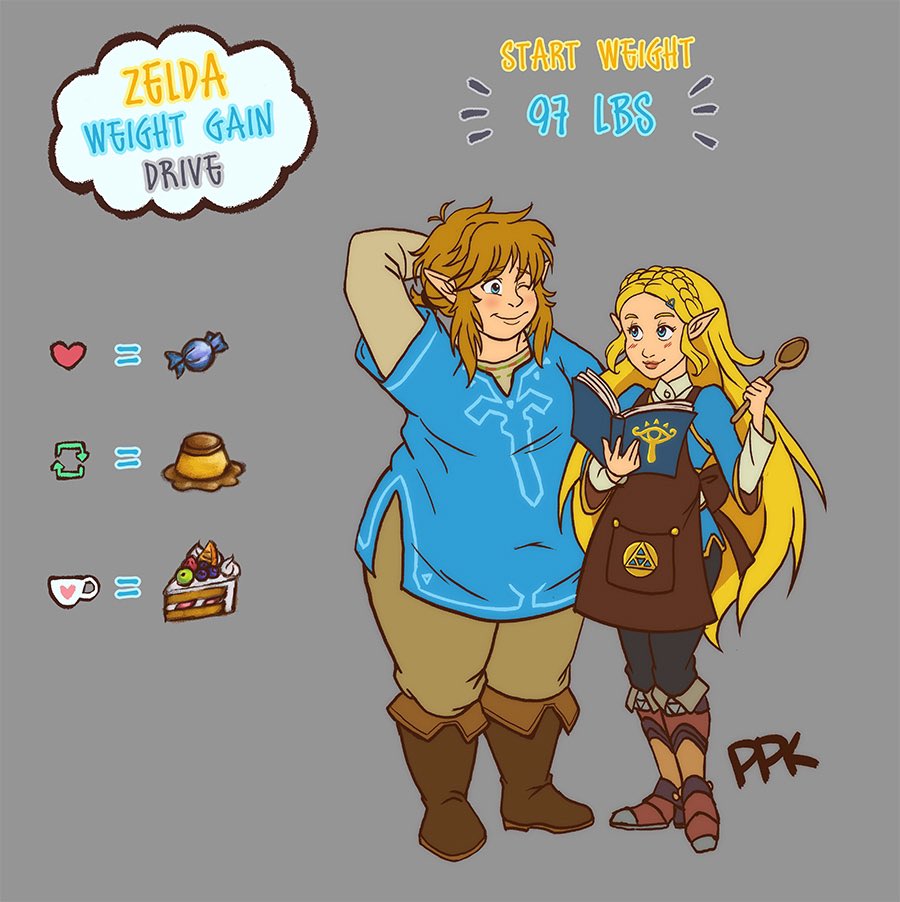 Legend Of Zelda Weight Gain