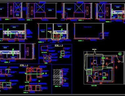 Office Design Plan Dwg