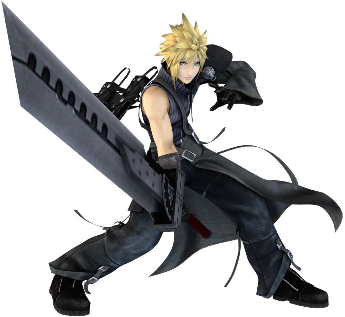 Cloud Strife Dissidia Render