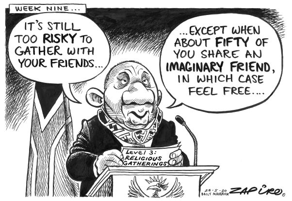Zapiro Latest Cartoon