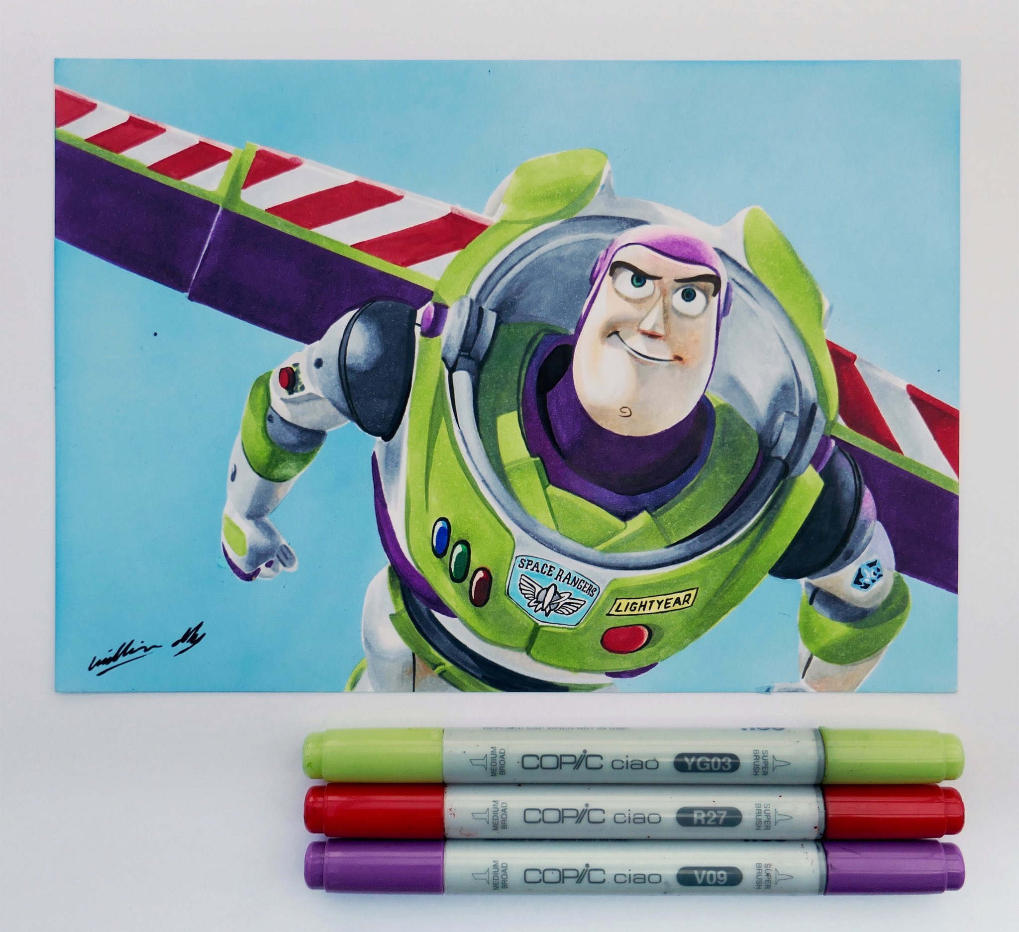 Toy Story Buzz Lightyear Drawing