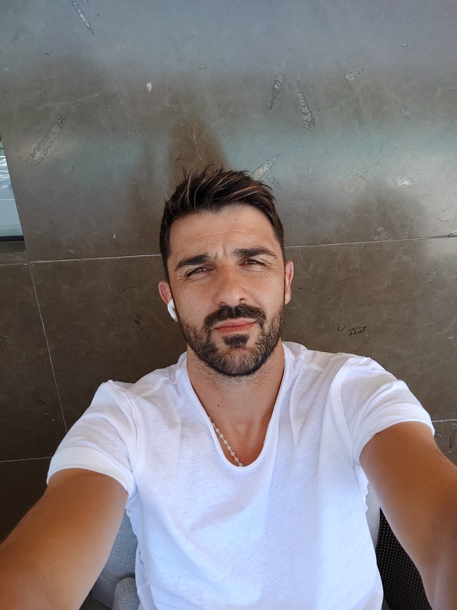 David Villa Beard