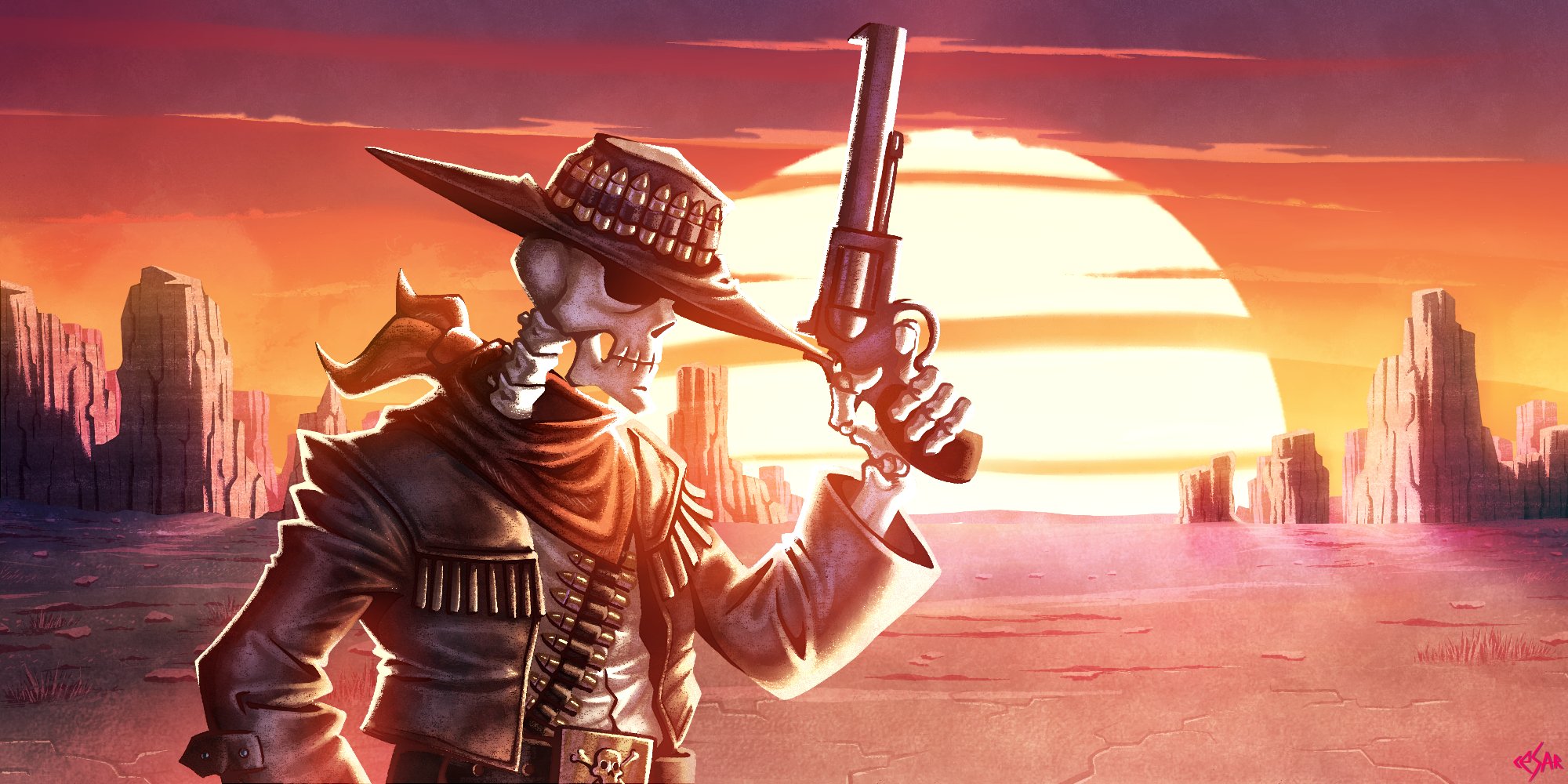 Cowboy Gunslinger Wallpaper