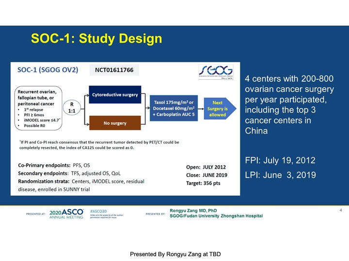 This #ASCO20 was notable for two major trials exploring secondary ...