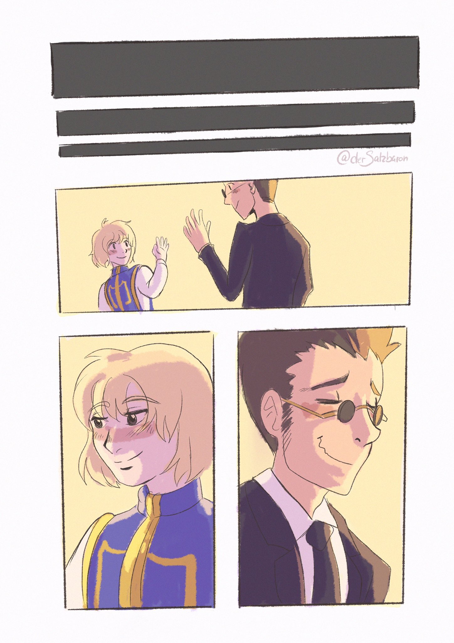 Hunter X Hunter Kurapika And Leorio Kiss