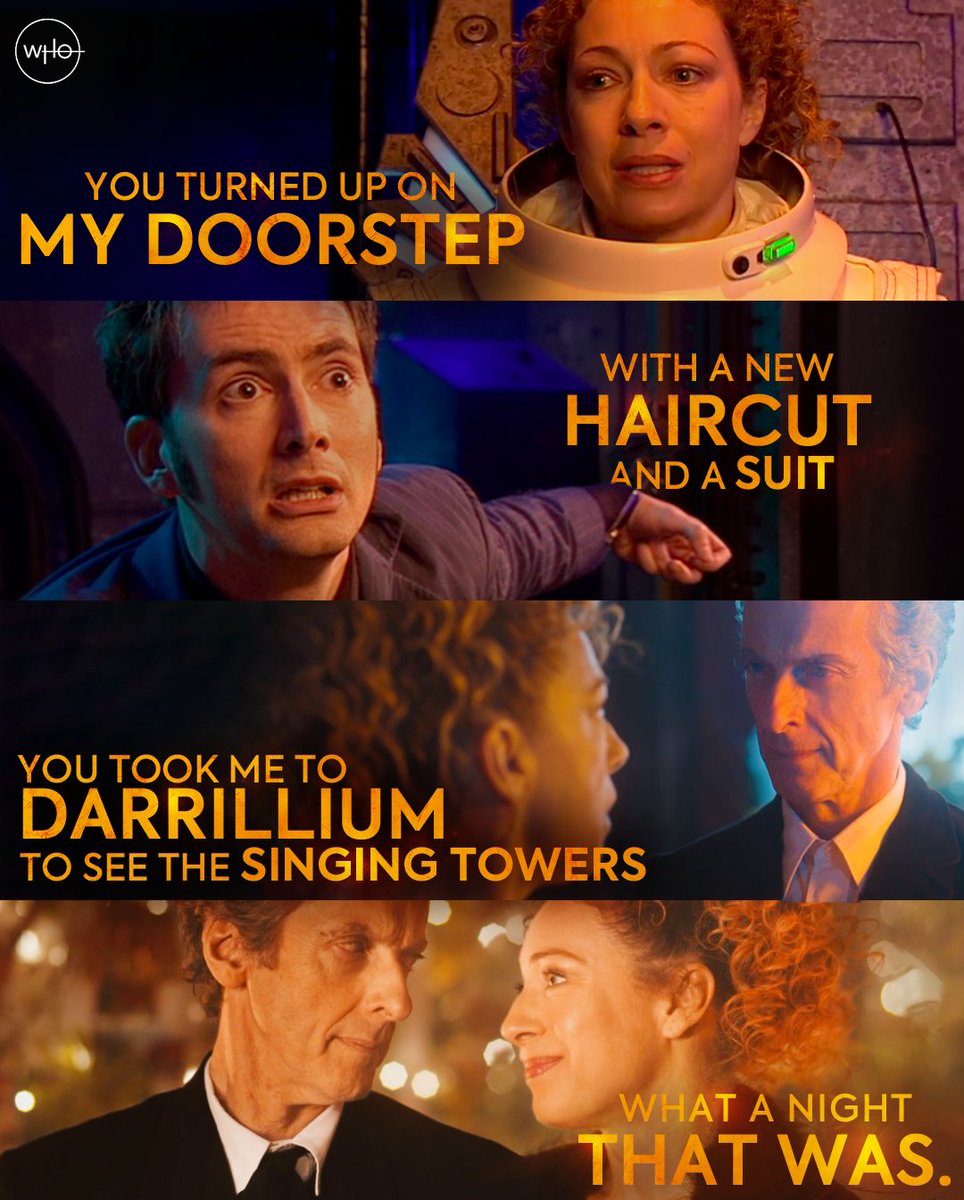 12 years ago today, we met the Doctor's incredible Timey Wifey ...